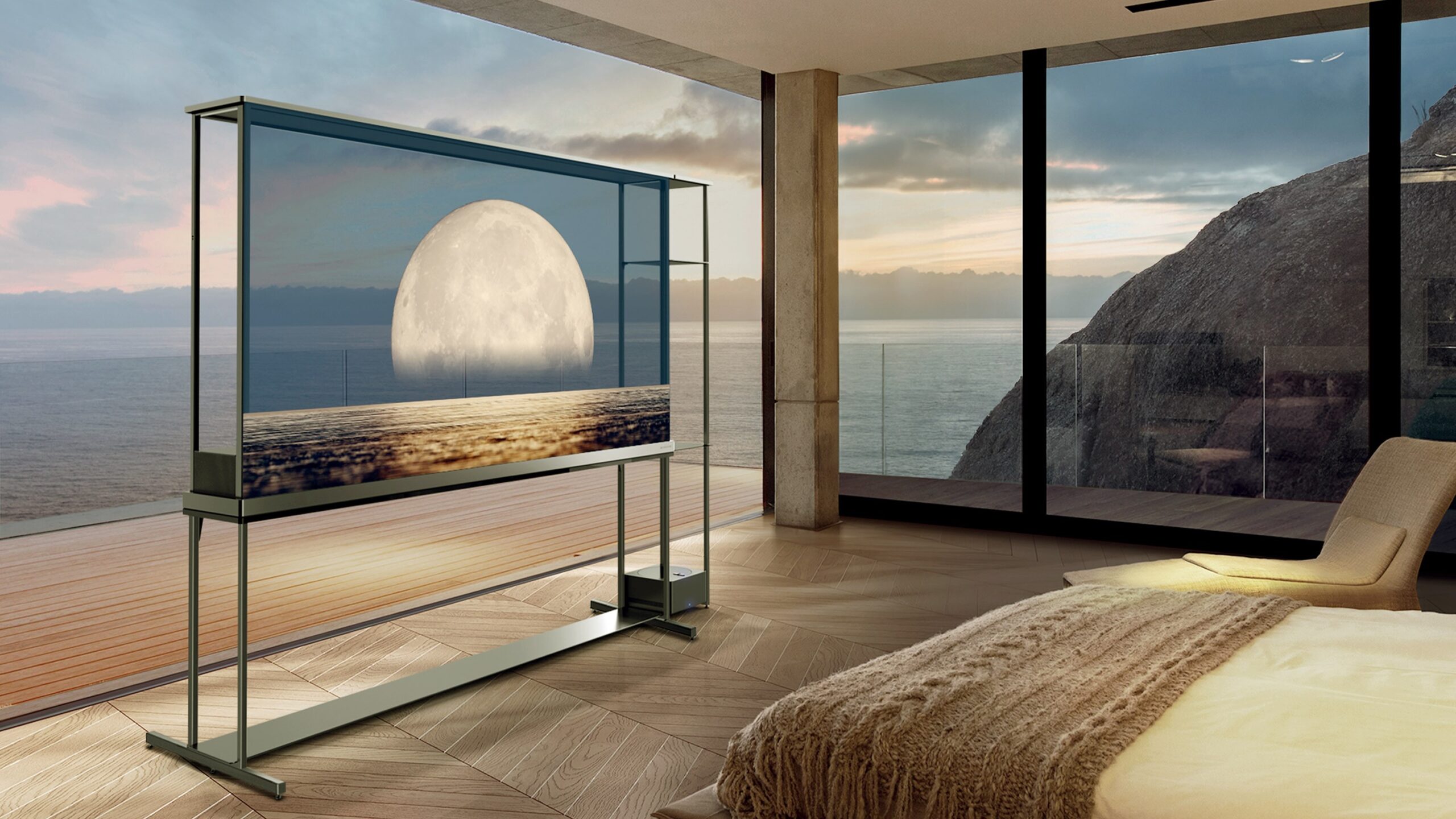 LG SIGNATURE OLED T: TV OLED 4K trasparente e wireless